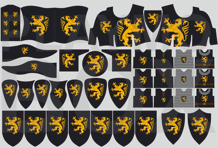 Middle Ages Stickers – PlaymoBox