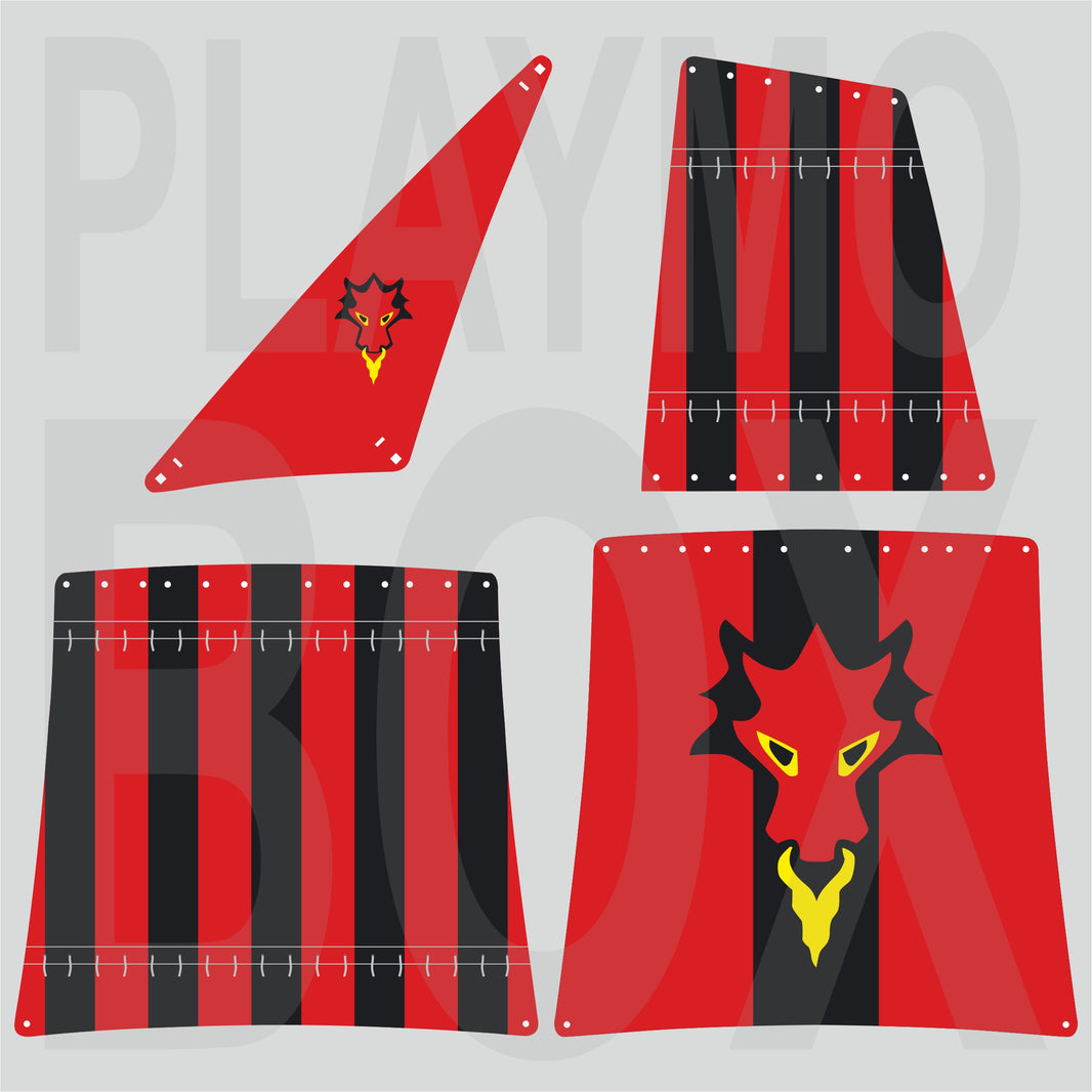Classic Knights Sails & Stickers – PlaymoBox