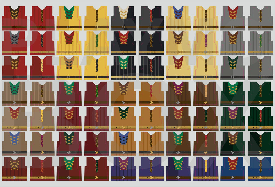 Middle Ages Stickers – PlaymoBox